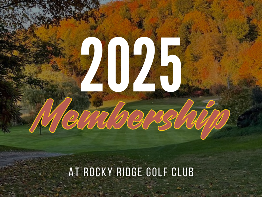 2025 Membership - Rocky Ridge Golf Club
