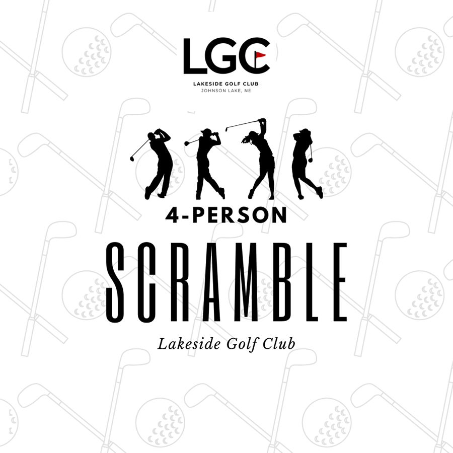 4-Person Scramble - Saturday, June 21st - Lakeside Golf Club